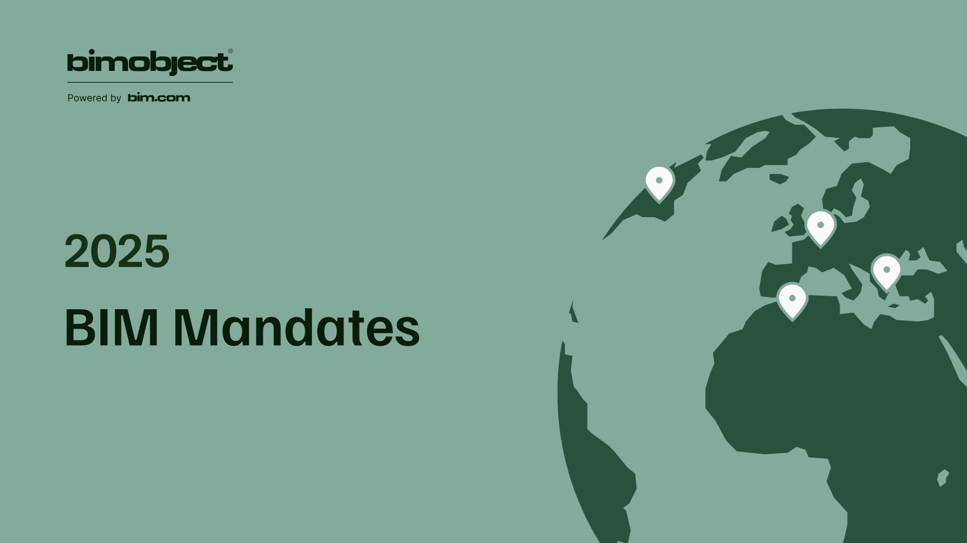 BIM Mandates 2025: What’s Required and Where | BIMobject